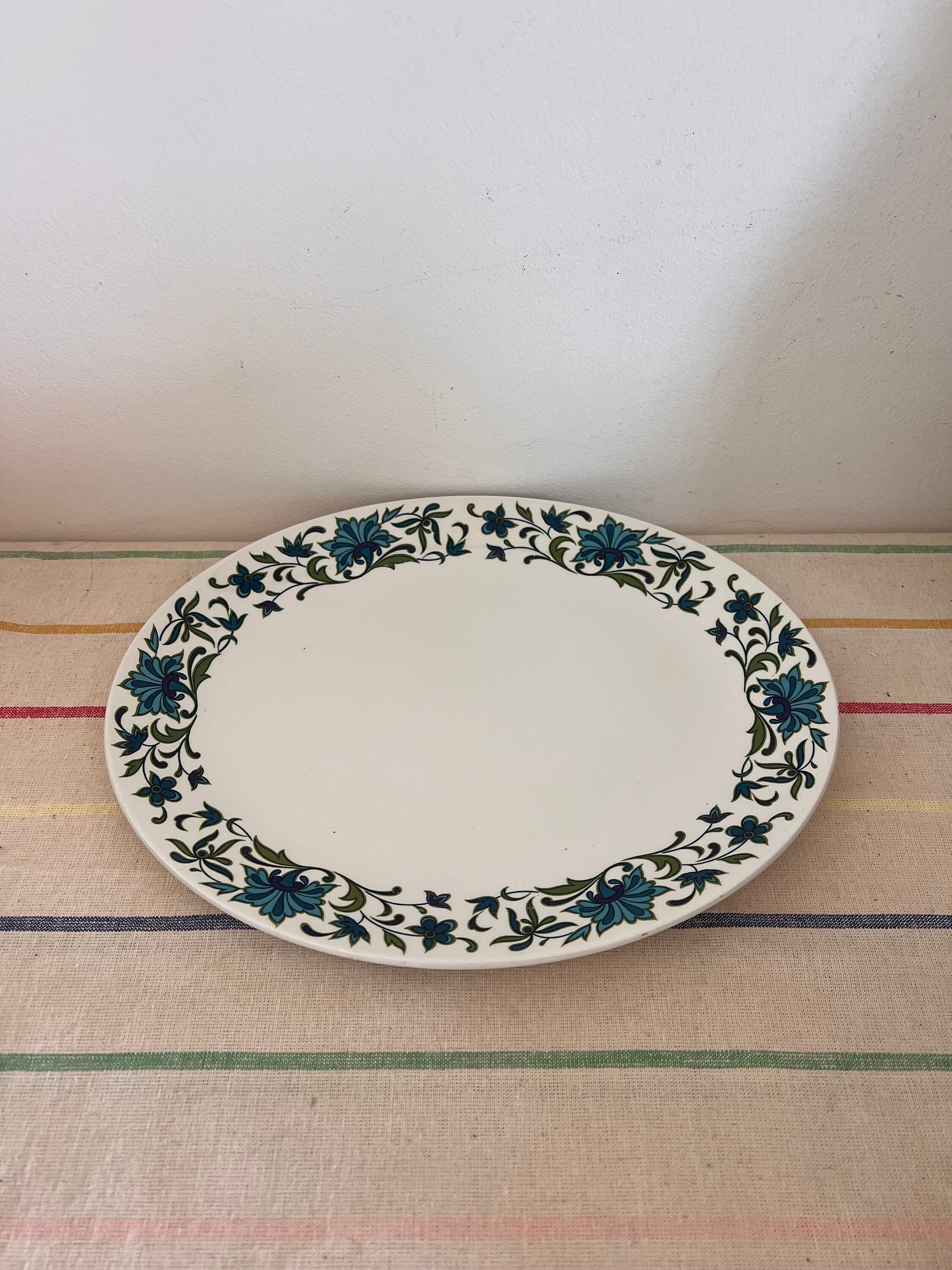 A Jessie Tait Midwinter Spanish Garden Pattern Staffordshire 12" Width ...