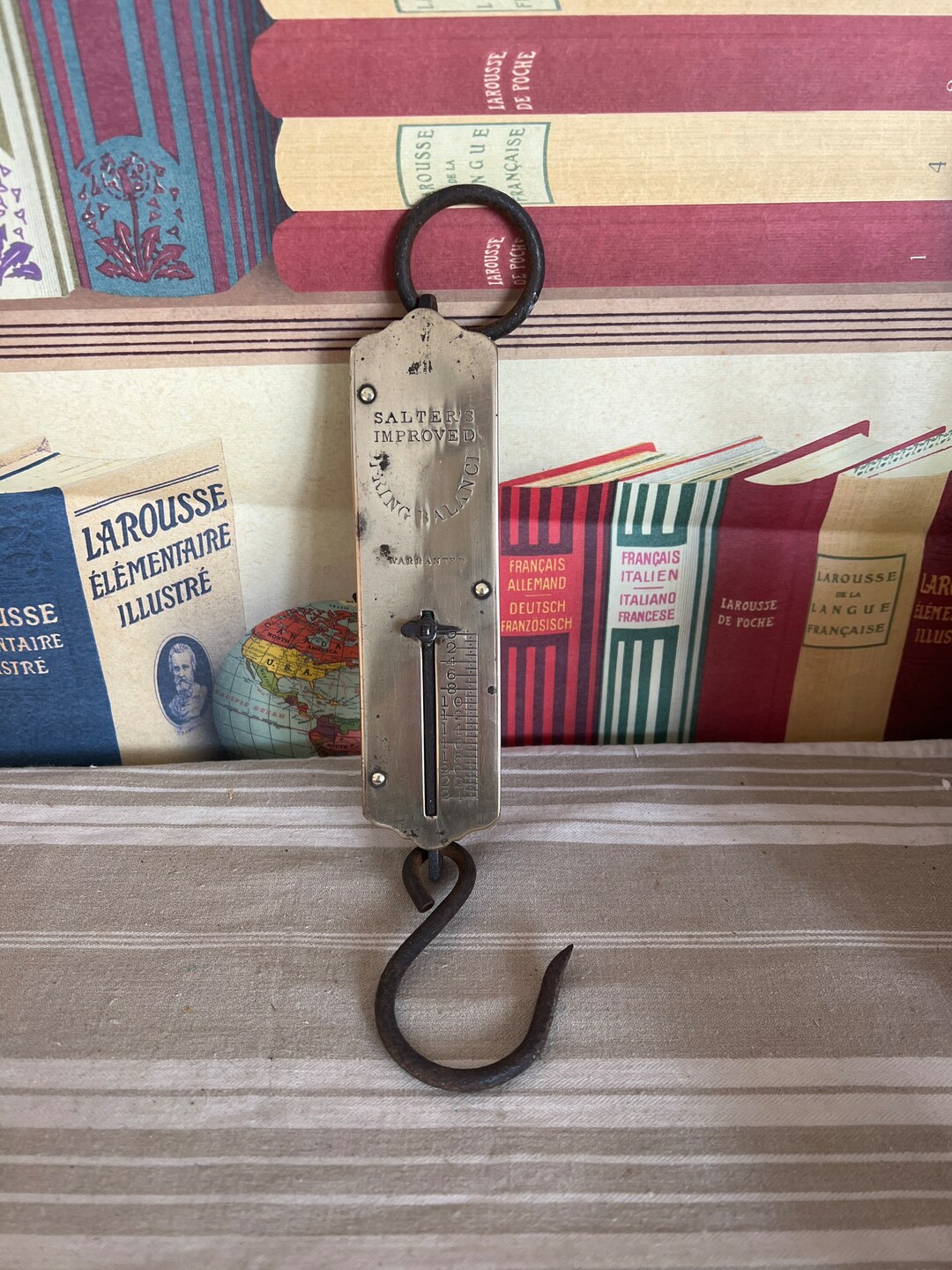 An Antique Brass Salter Spring Balance Weighing Scales - Etsy