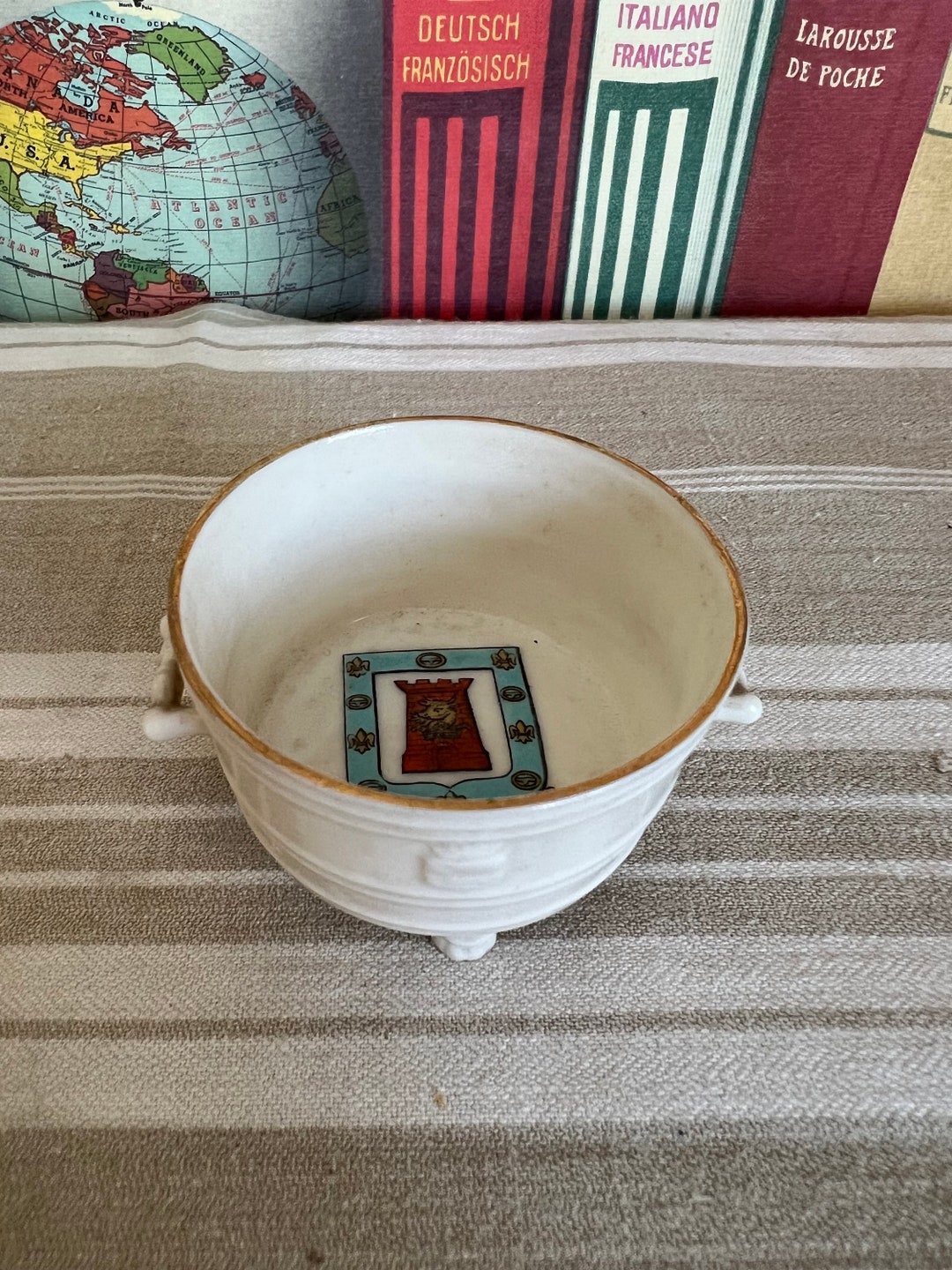 Collectable Antique Crested Bone China GOSS Model of the Wine Cooler at ...