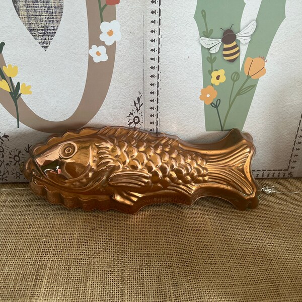 Copper Fish Mold - Etsy