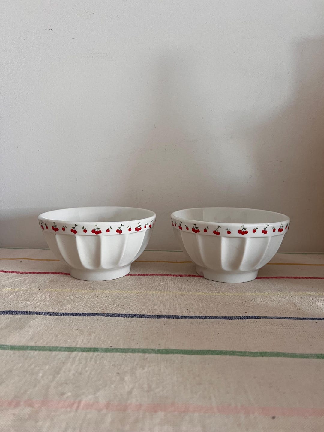 A Very Pretty Antique Set of Two French Vintage Genevieve Lethu Limoges Porcelain Coffee Cafe Au ...
