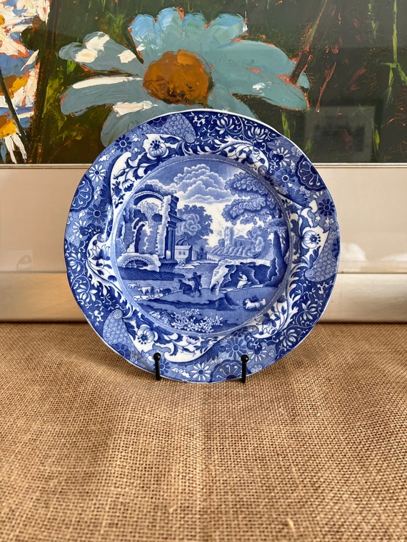 A Beautiful Copeland Spode's Italian Blue and White - Etsy