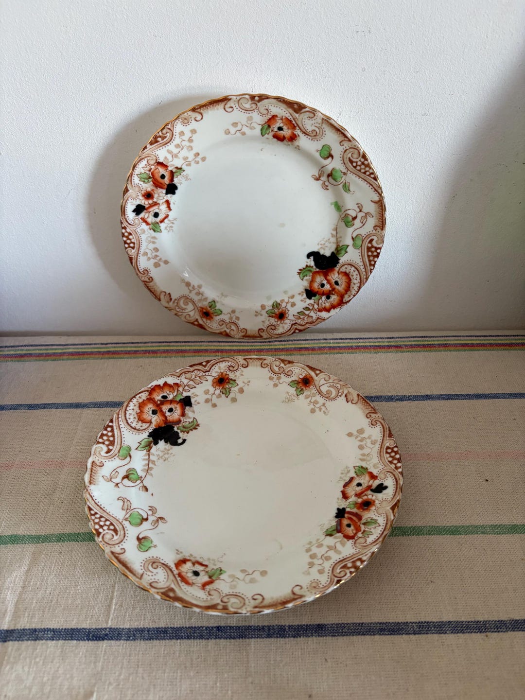 A Pair of Radfordian Set of Two 6.75" Bone China Side Plates - Etsy