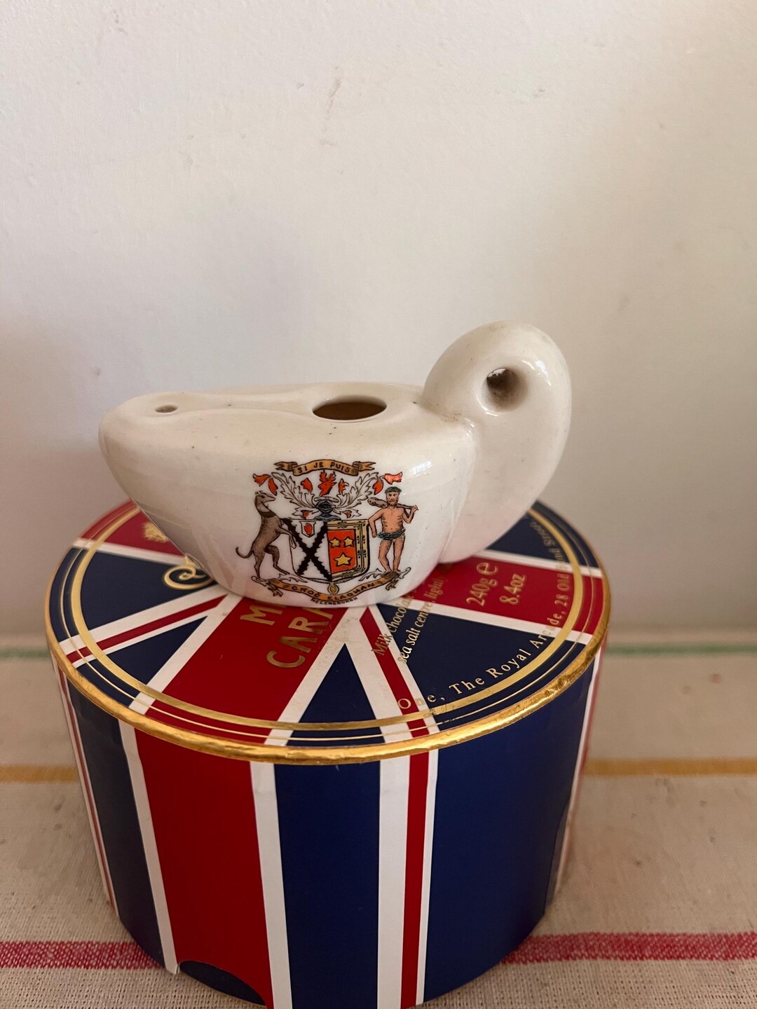Collectable Antique Crested Bone China GOSS Model of Ancient Lamp ...