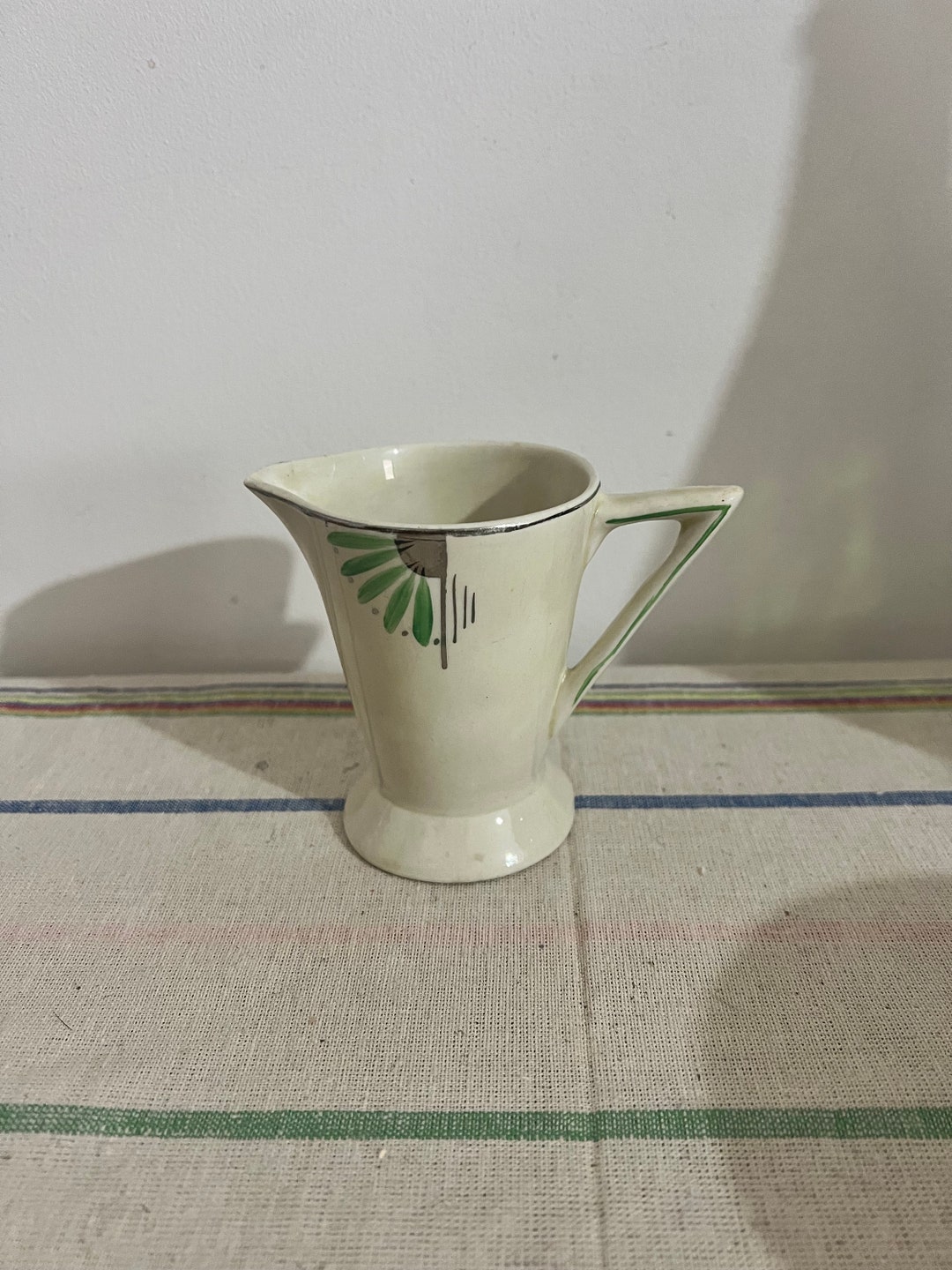 An Exquisite 1930's Samford Ware ( Samuel Ford) Burslem off White Jug ...