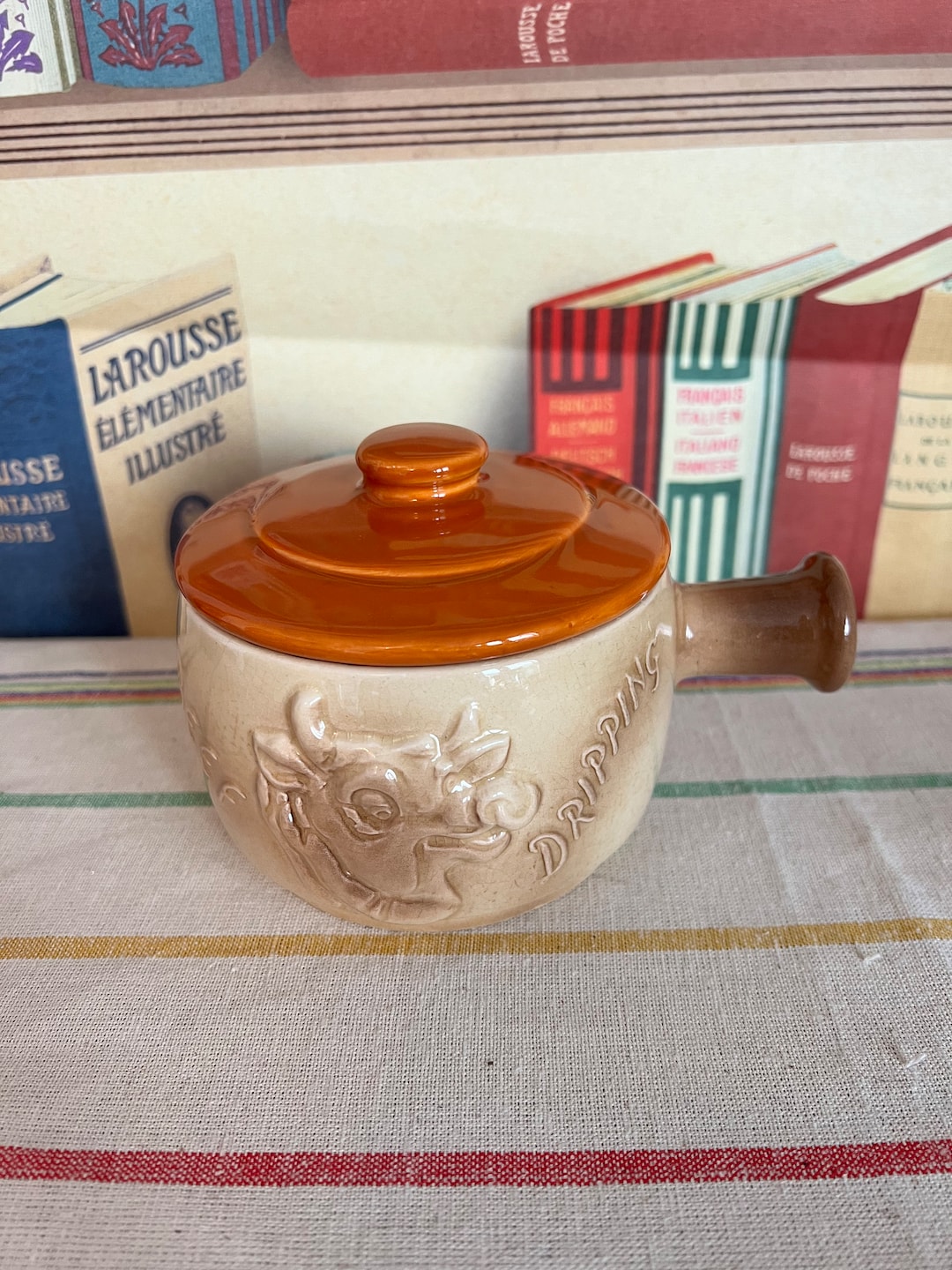 A Rare 1950s Original Sylvac Design 4902 Beef Dripping Pot With Handle ...