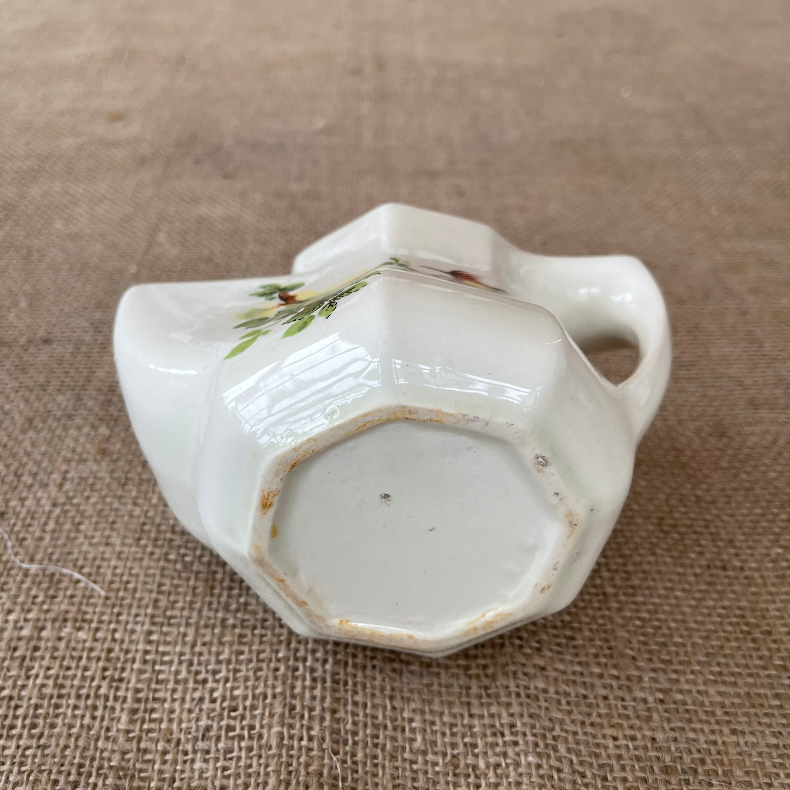 A Lovely Antique Shaving Mug in Cream China With a Colourful - Etsy