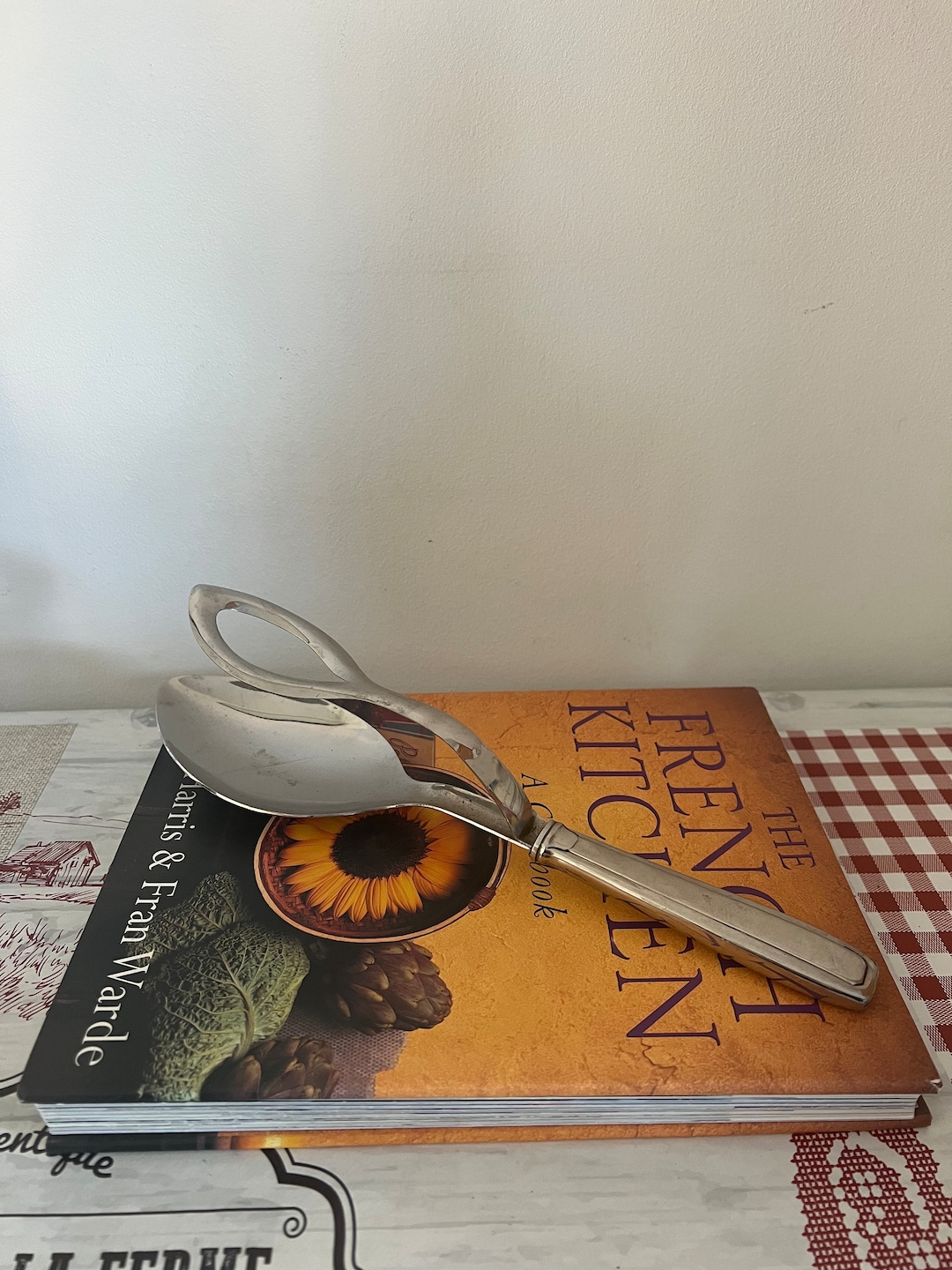 A Practical Retro Pair of Made in France Sprung Stainless Steel Steel ...