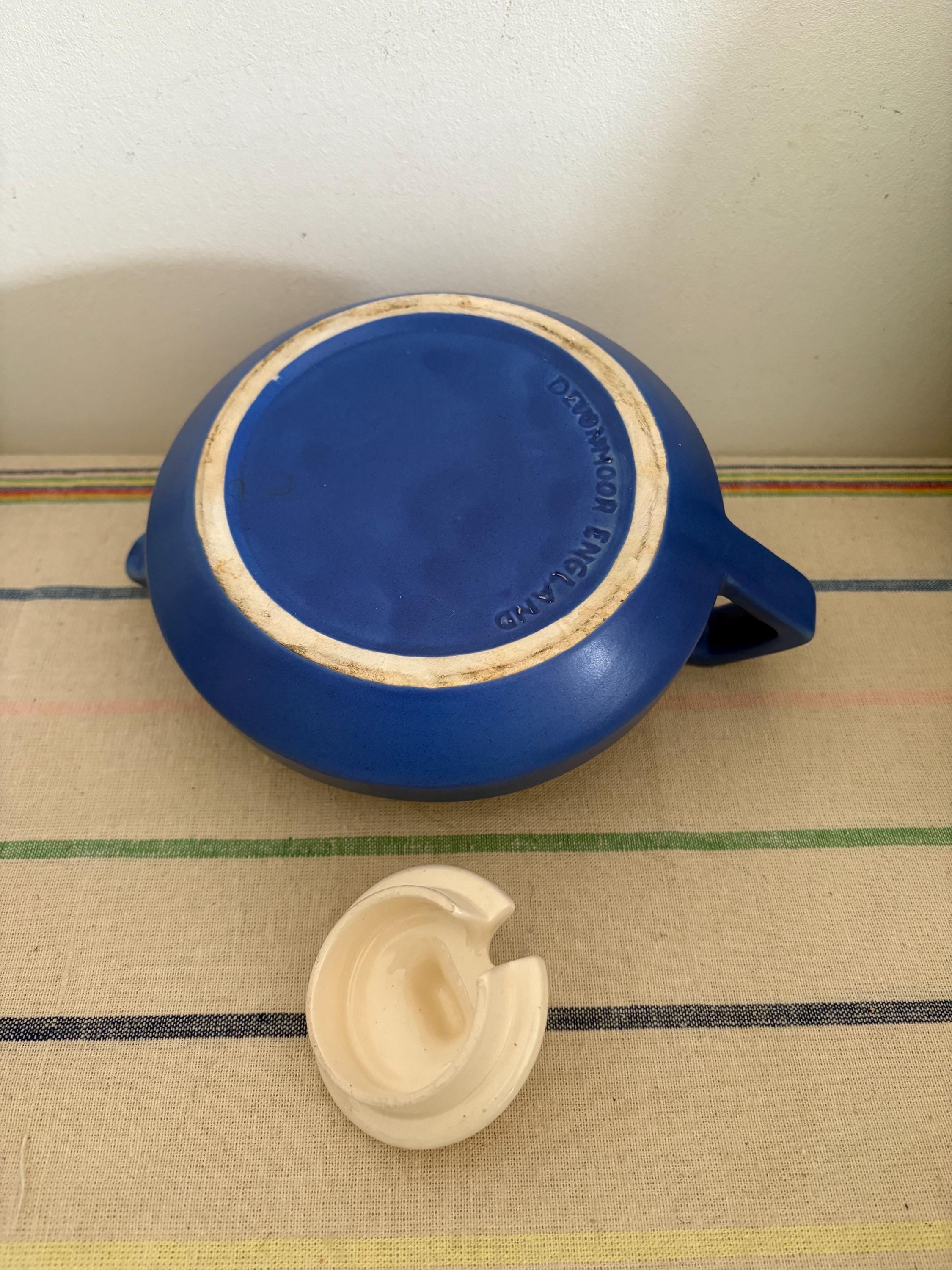 An Unusual Antique Art Deco Design Devonmoor 'the Blue of Devon ...