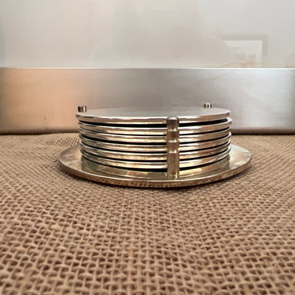 Silver Coaster - Etsy