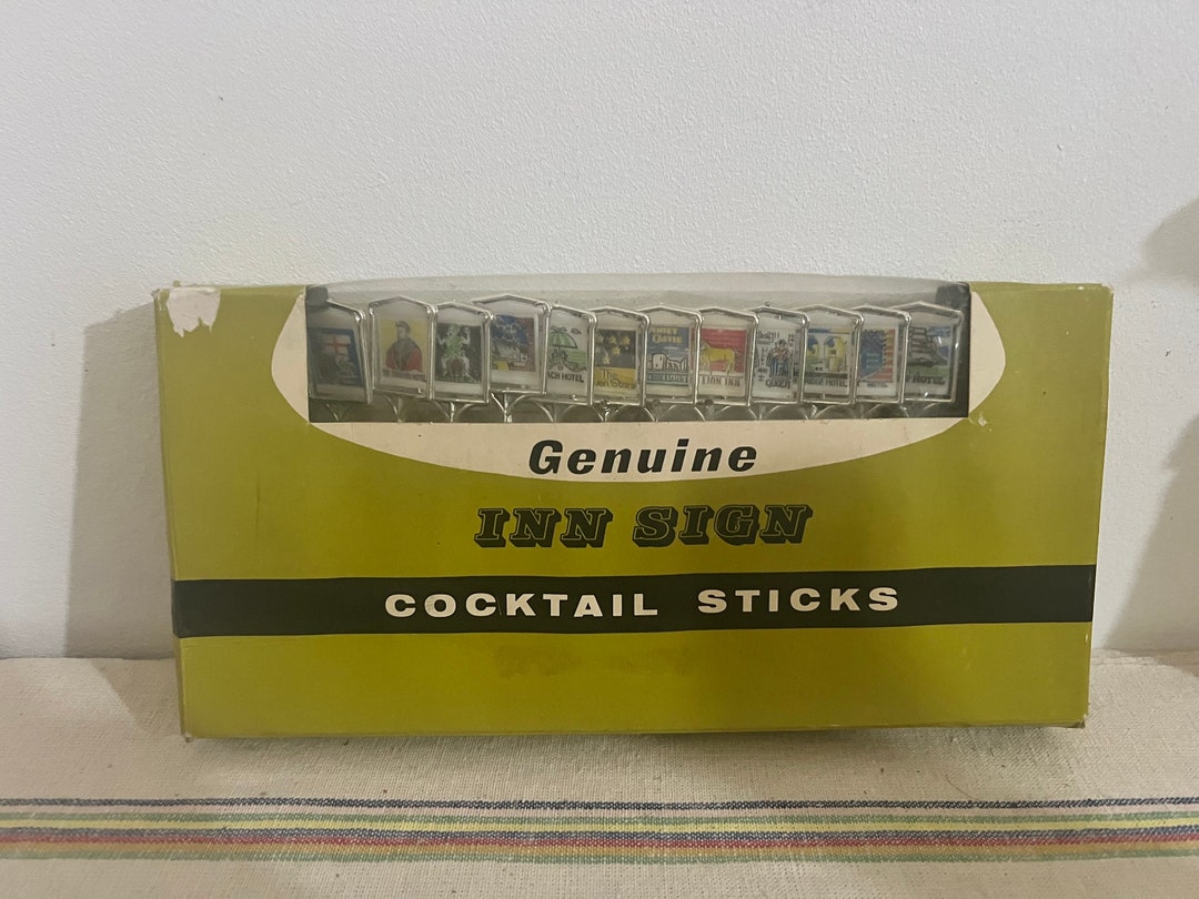 A Boxed Set of Twelve Souvenir Plastic Cocktail Sticks From the Hotel ...