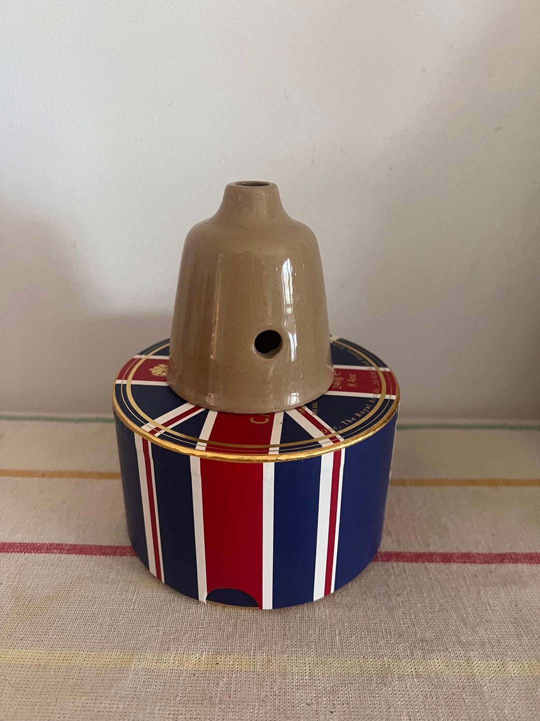 A Collectible Larger Size Beige Stoneware Pie Funnel in Perfect ...