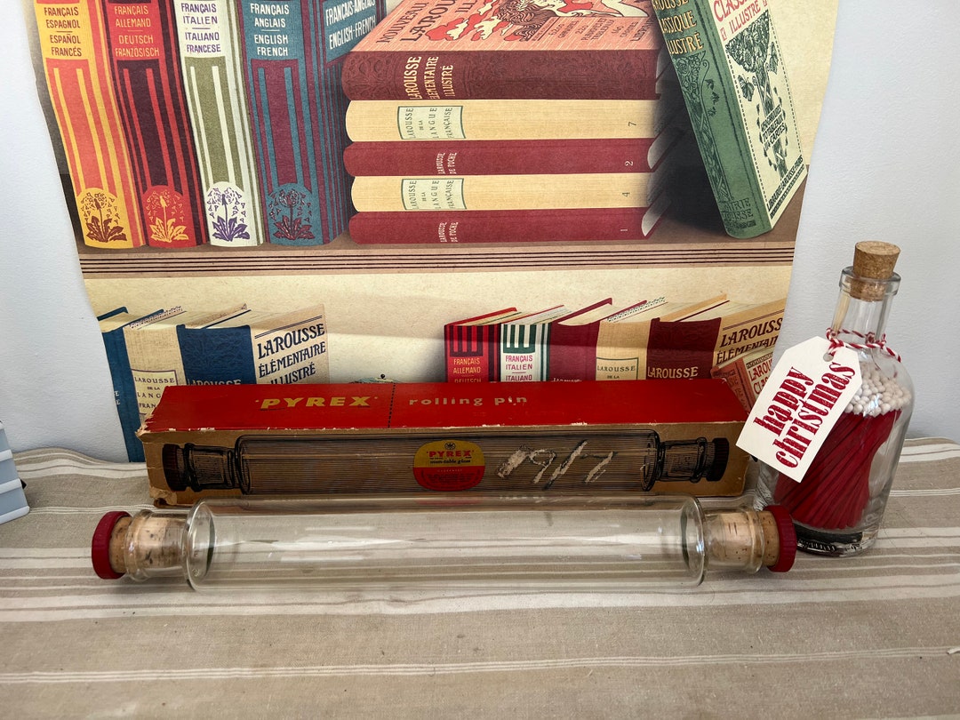 A Vintage Pyrex Glass Rolling Pin for the Pastry Chef Home - Etsy