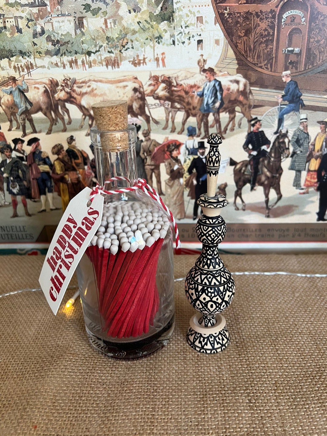 An Original Wooden Moroccan Kohl Eye Line Bottle - Etsy