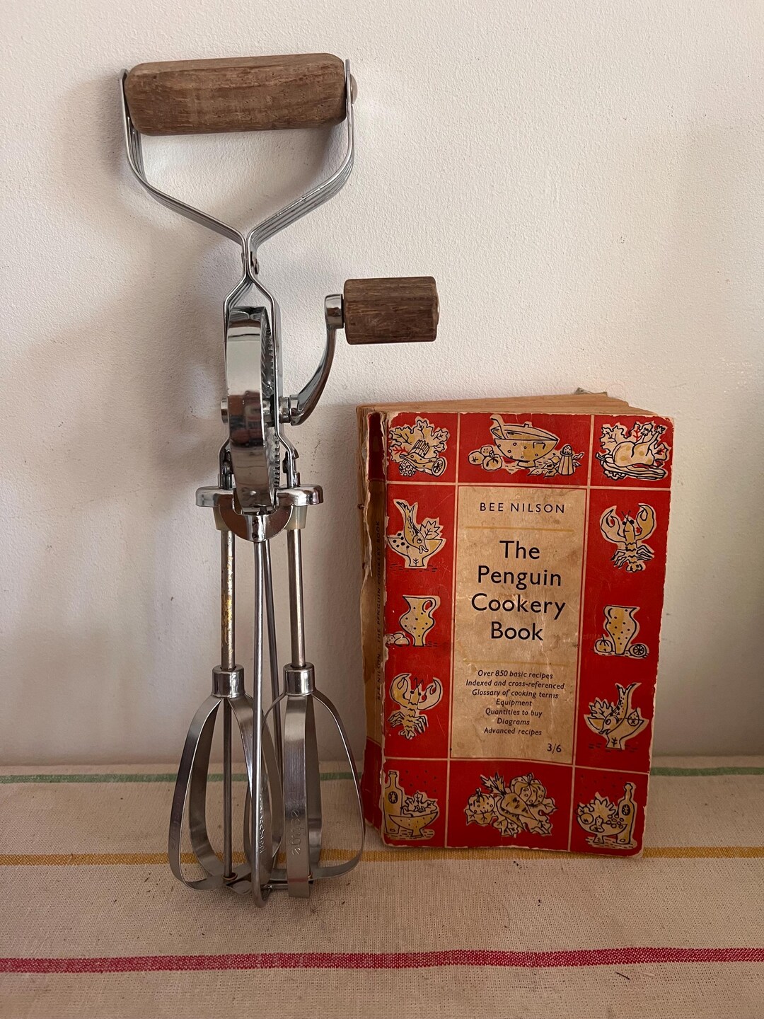 An Original Vintage Retro Prestige Stainless Steel Egg Beater Hand ...
