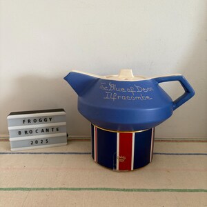 An Unusual Antique Art Deco Design Devonmoor 'the Blue of Devon ...