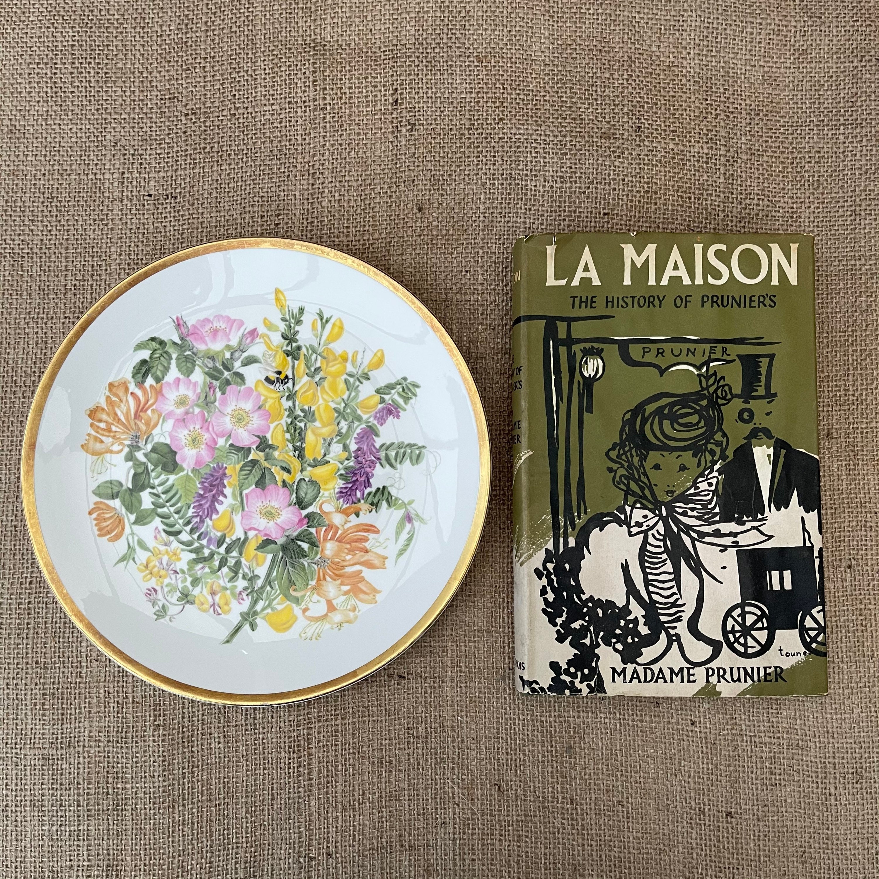 Caverswall Wildflowers Fine Bone China Plate No 2 Mary Grierson Lane ...