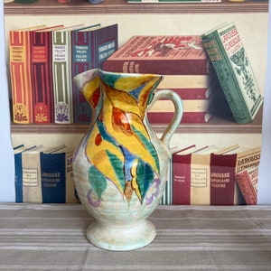 A Stunning Vibrant Coloured Example of a Hand Painted Art Deco Beswick ...