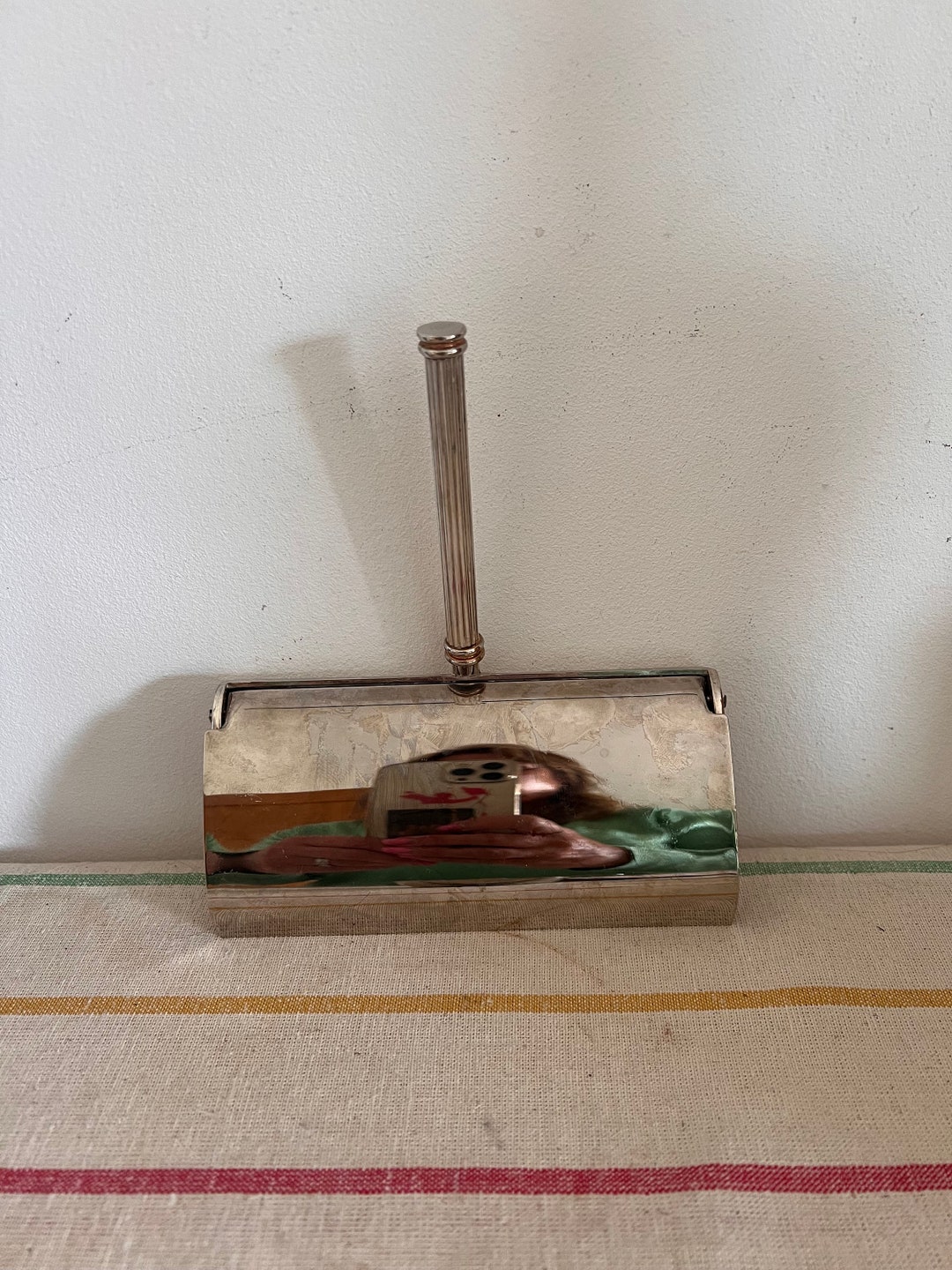 A Beautiful Antique French Silver Plated Table Crumb Brush Sweeper - Etsy