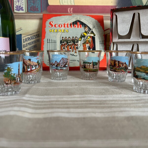 Scottish Shot Glasses - Etsy