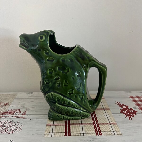 Frog Pitcher - Etsy