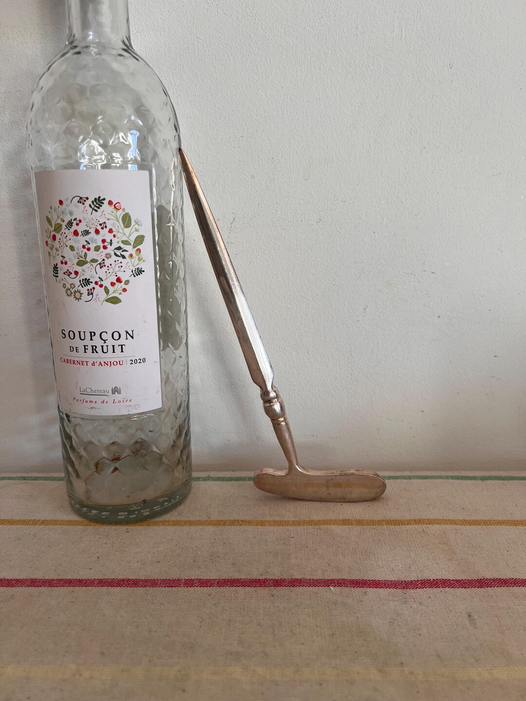 A Interesting and Very Tactile Silver Plated Putter Design Antique Golf ...