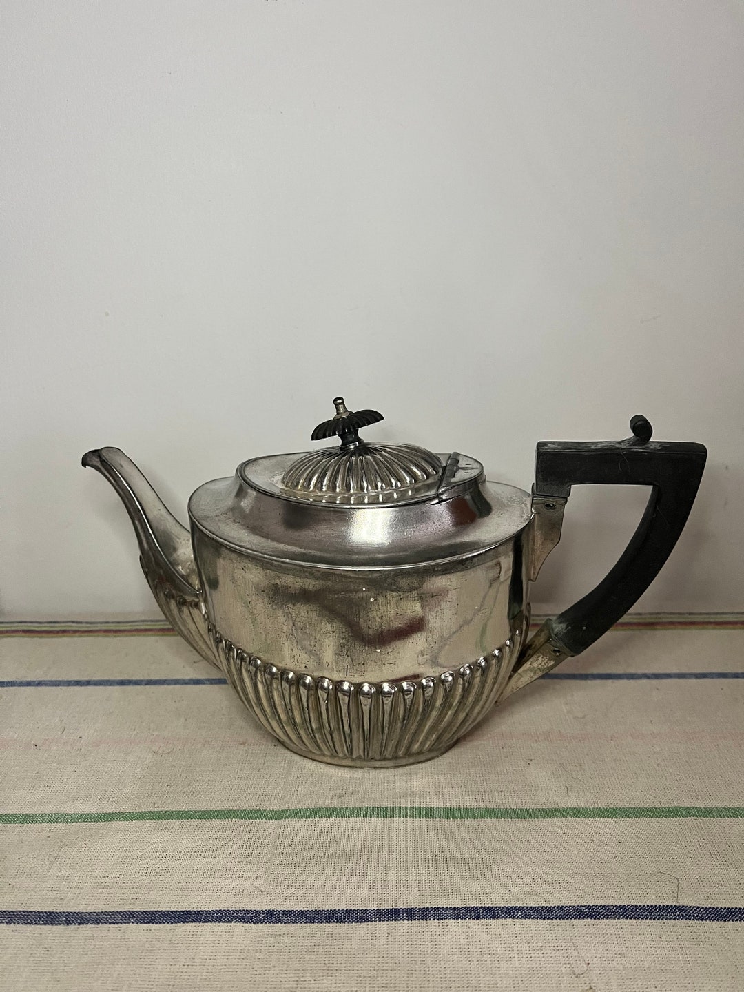 An Well Used Slightly Battered Antique EPNS Victorian Silver James ...