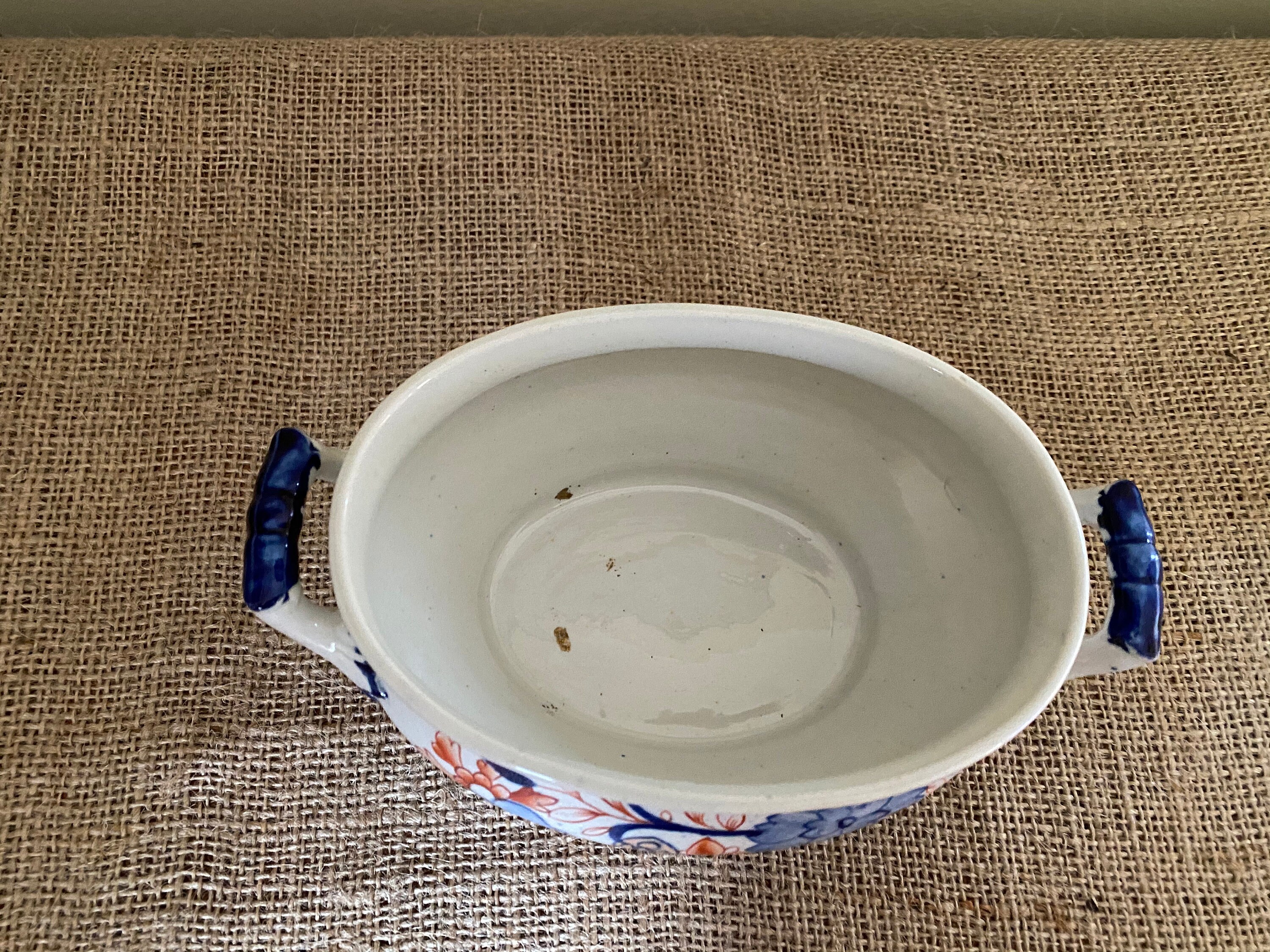 Vintage Ironware oriental transfer china sauce boat | Etsy