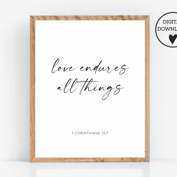 Love Endures - Etsy