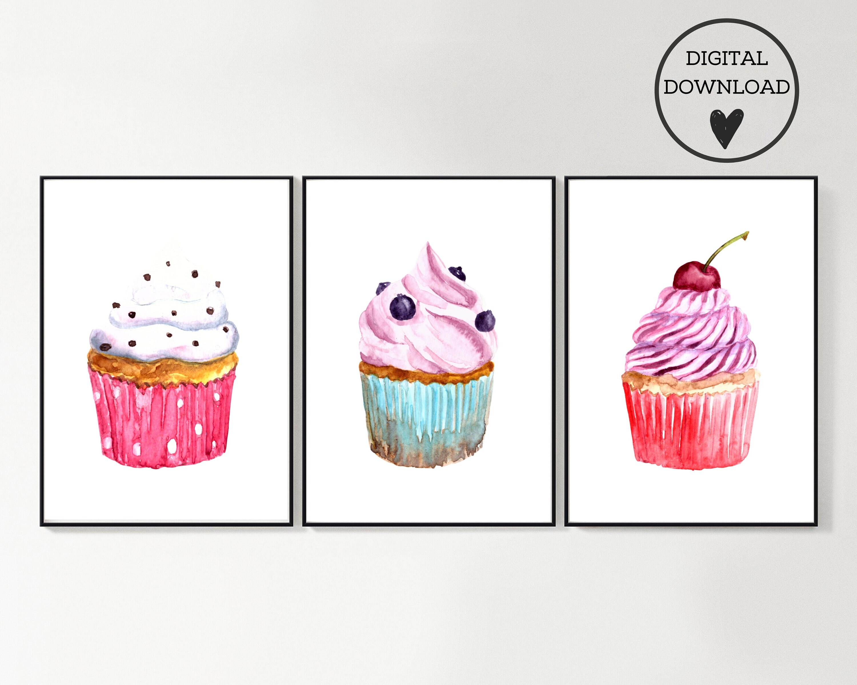 Cupcake Wall Art