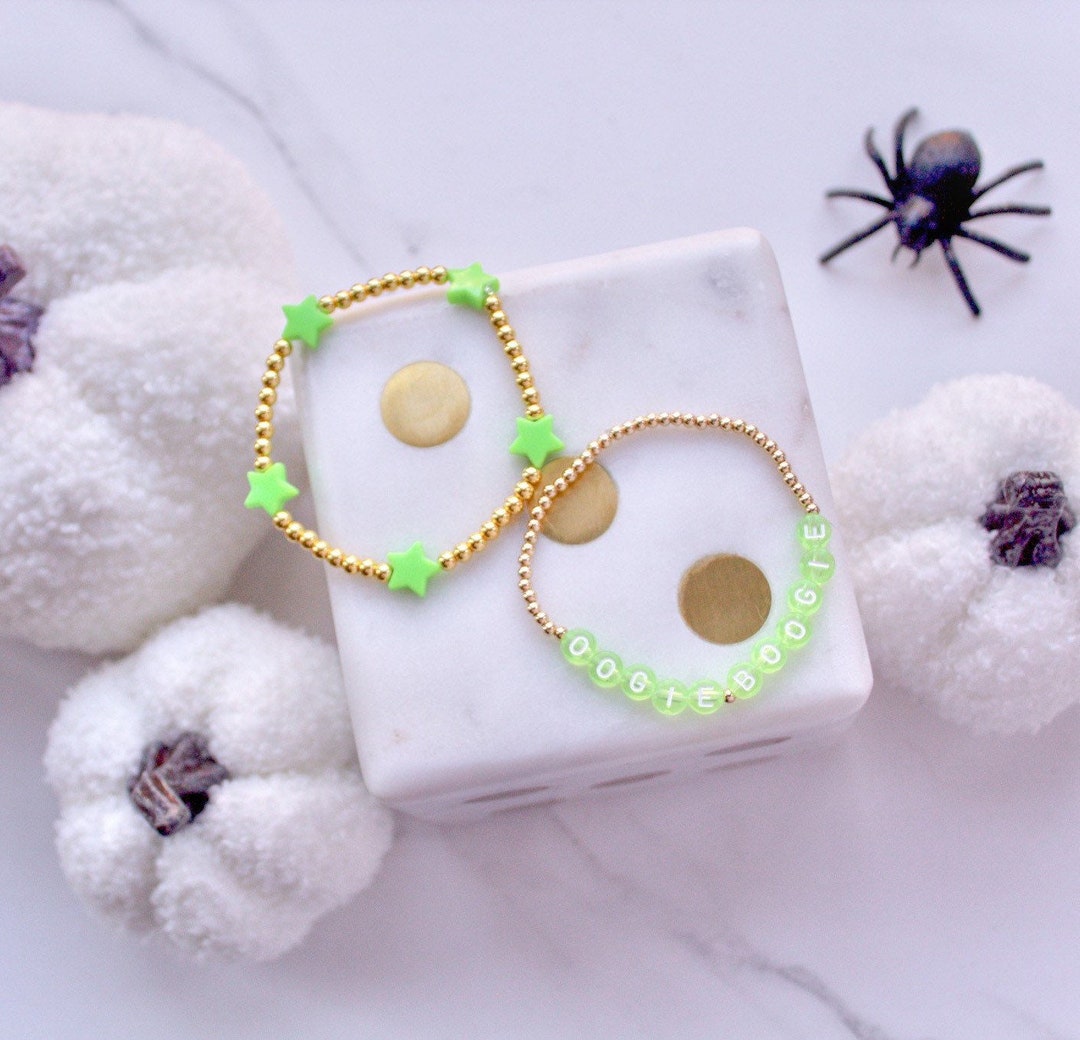 Oogie Boogie Nightmare Before Christmas Bracelets Custom Neon - Etsy