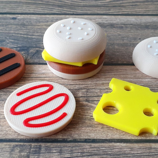 3d Printed Cheeseburger - Etsy