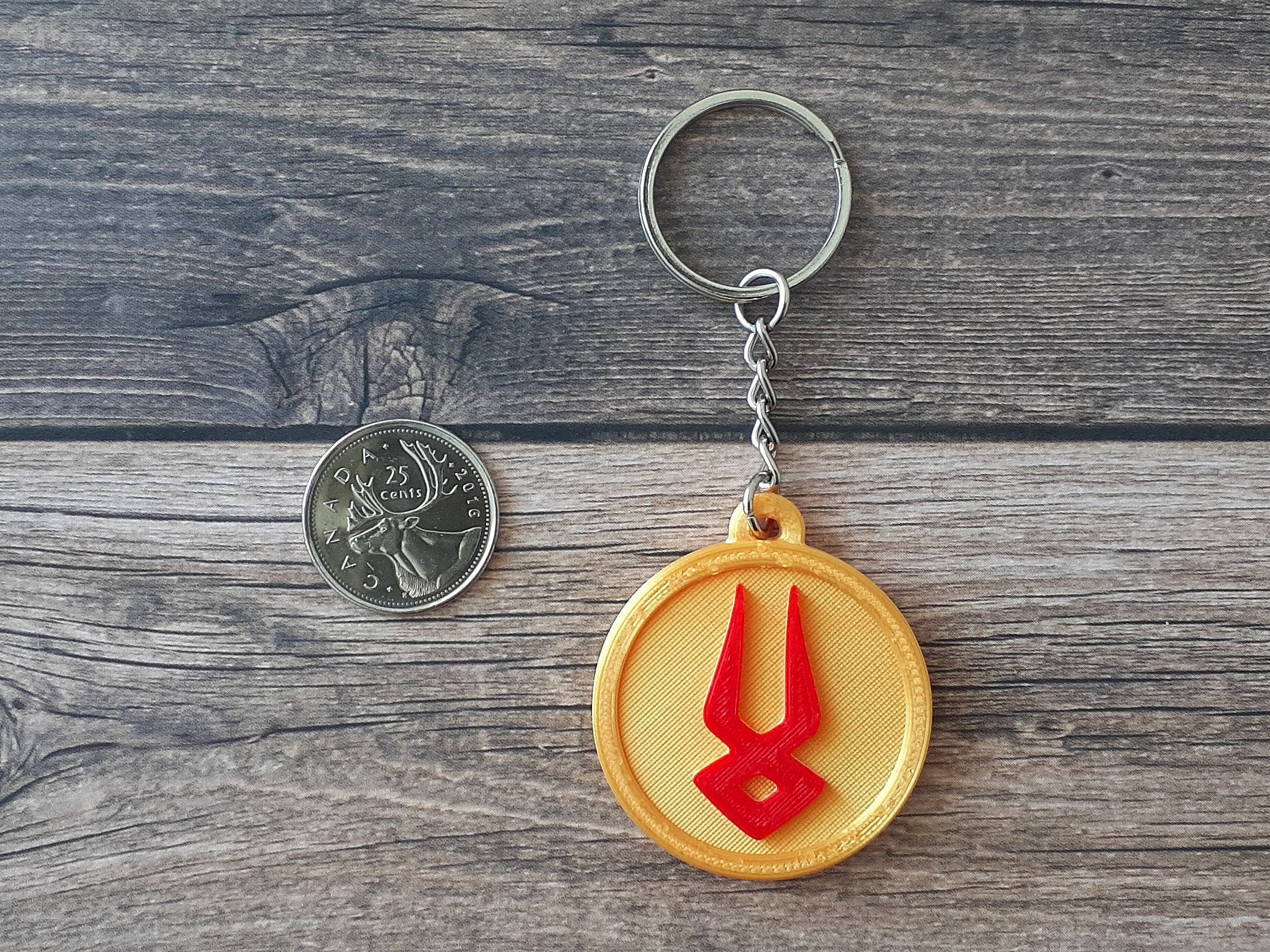 Hades Charon's Obol Keychain 3D Printed - Etsy Canada
