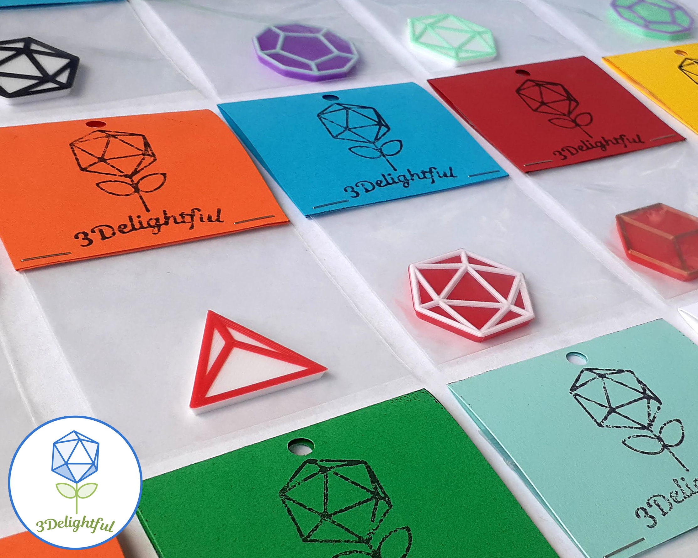 RPG Dice Magnet Personalized Colors Gift for Dnd Players or | Etsy