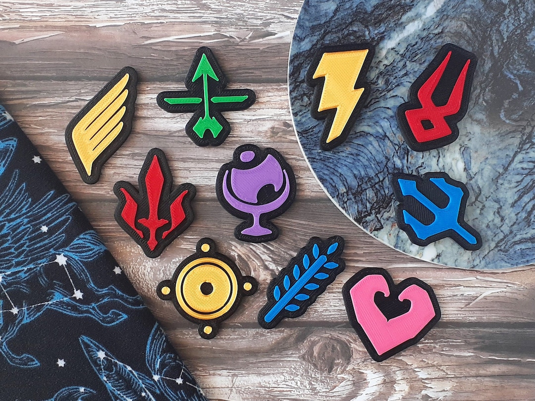 God Boon Fridge Magnets, 3D Printed - Zeus, Poseidon, Hades, Hermes ...