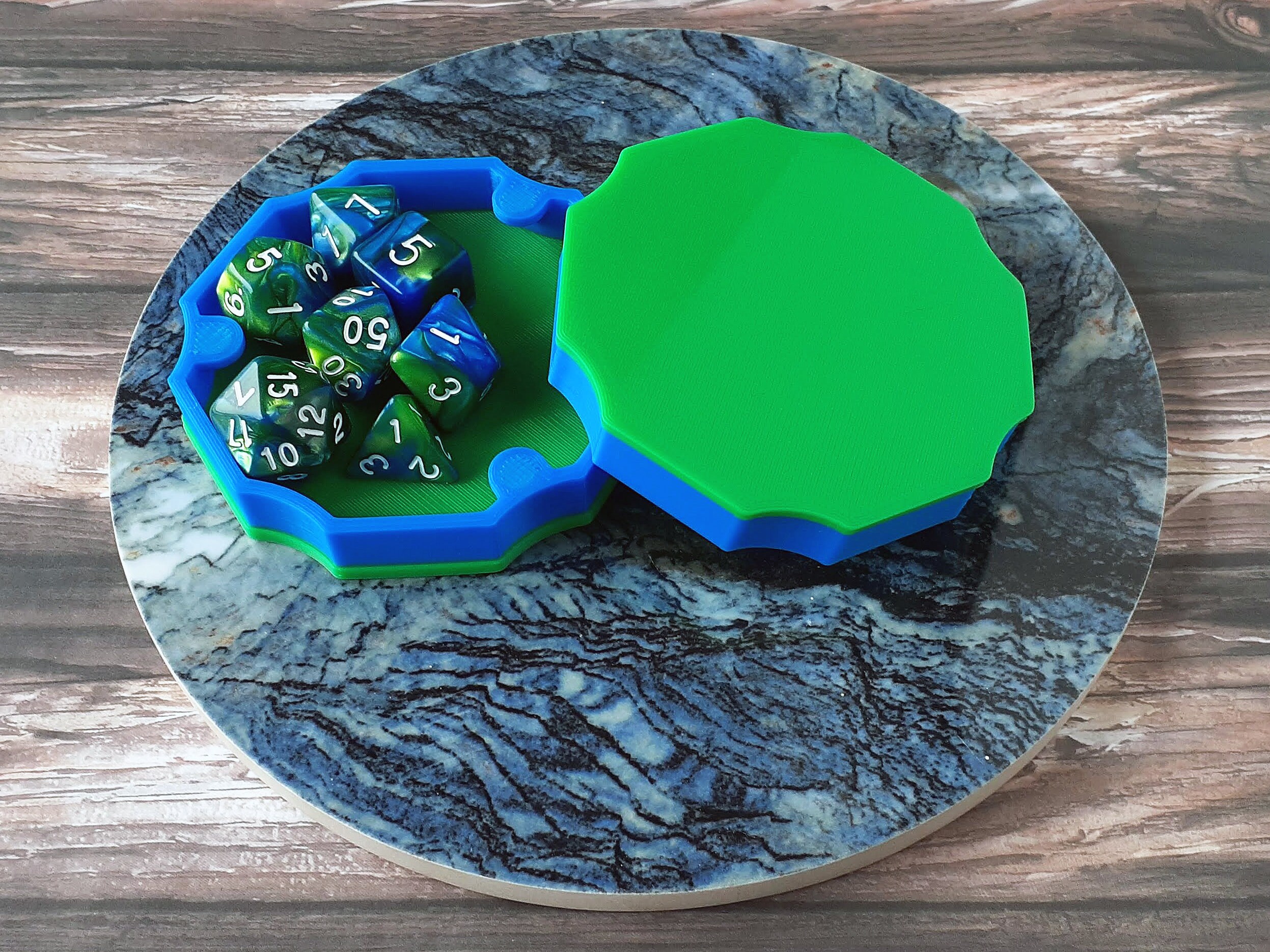 Custom Dice Box Two-colour Magnetic 3D Printed Dice Holder | Etsy