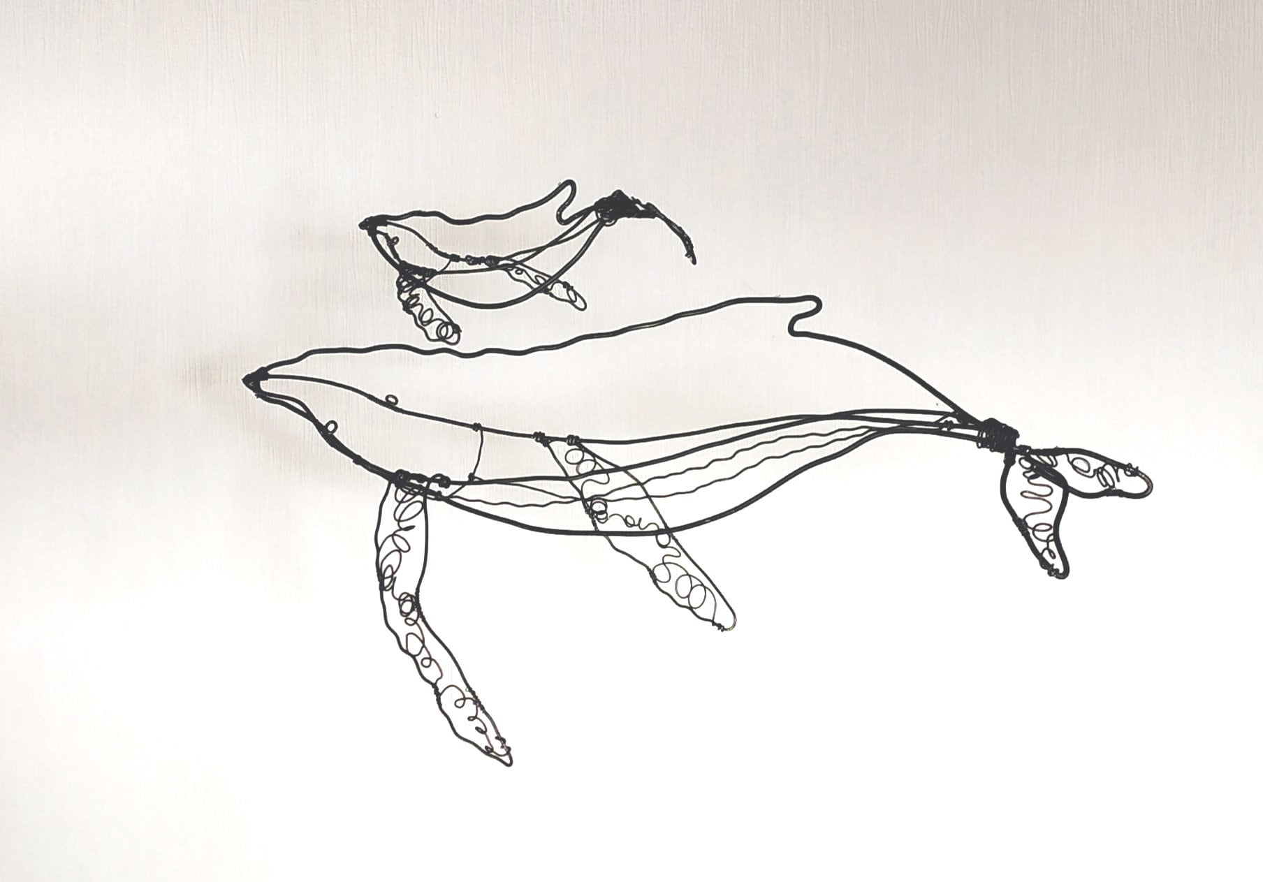 Whales Sculpture, ：whales Art, Wire Sculpture, Whales Metal Art, Wire ...