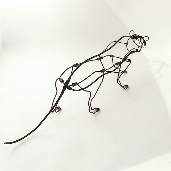 Wild Animal Wire Sculptures Wire Hedgehog, Cute Animal Sulpture,
