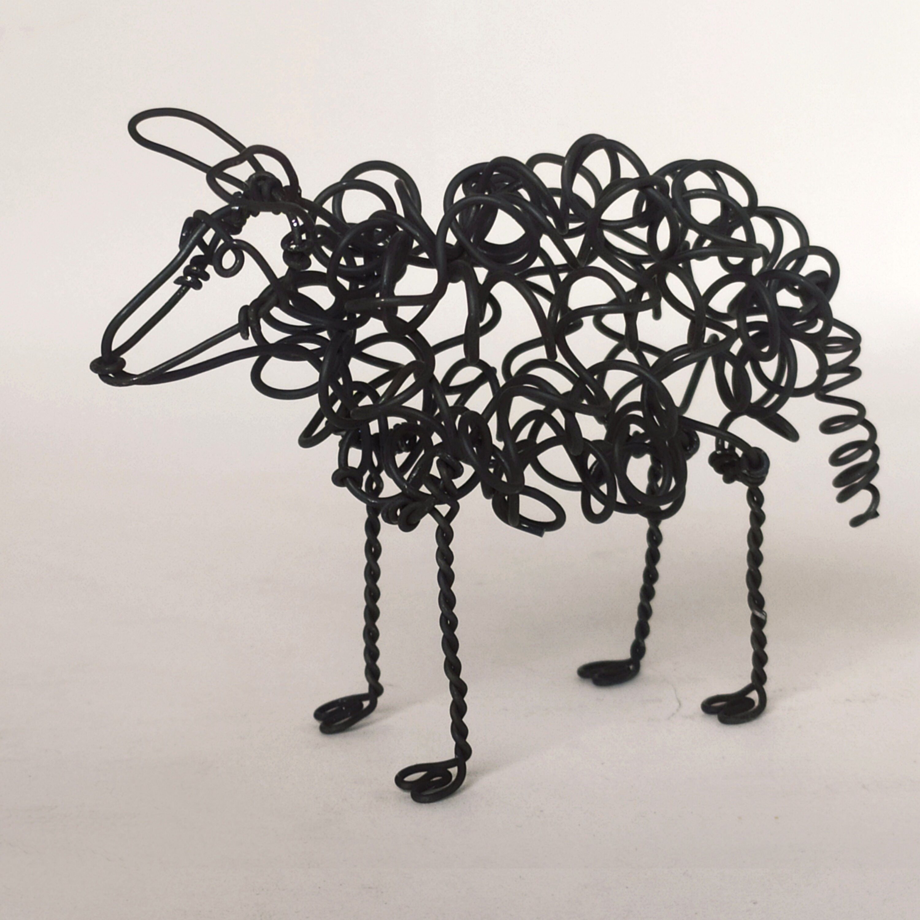 Sheep Sculpture, Wire Art, Wire Sculpture, Sheep Metal Art, - Etsy