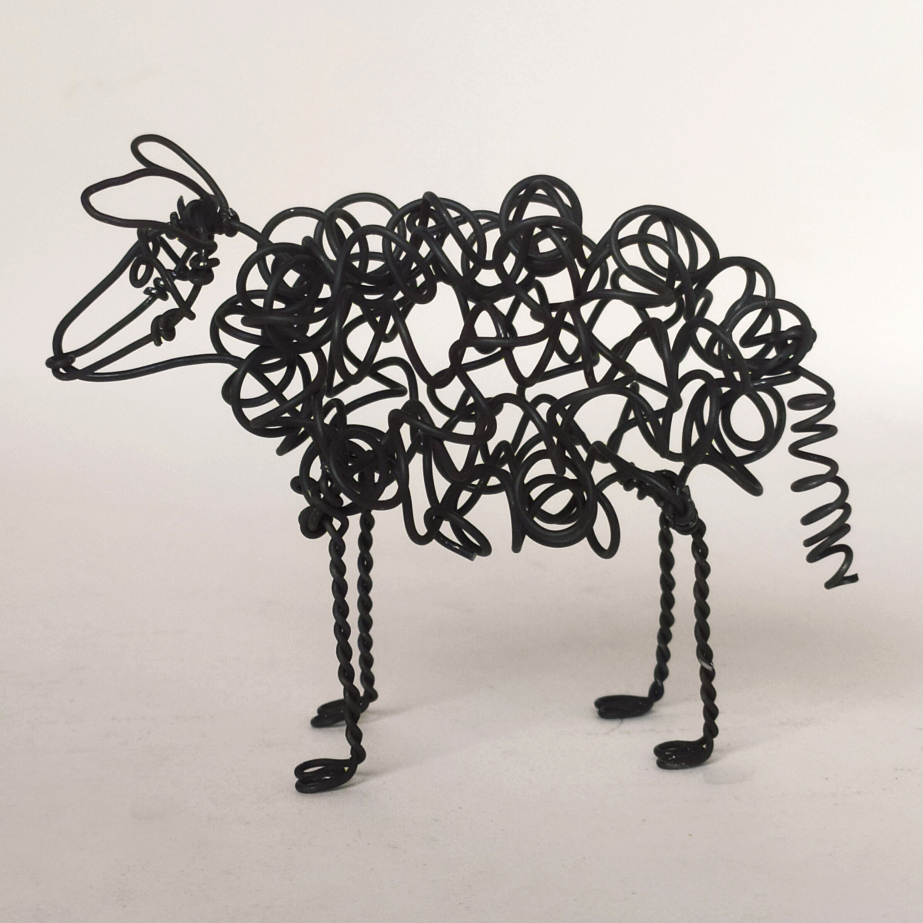 Sheep Sculpture, Wire Art, Wire Sculpture, Sheep Metal Art, - Etsy