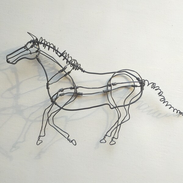 Wire Horse - Etsy