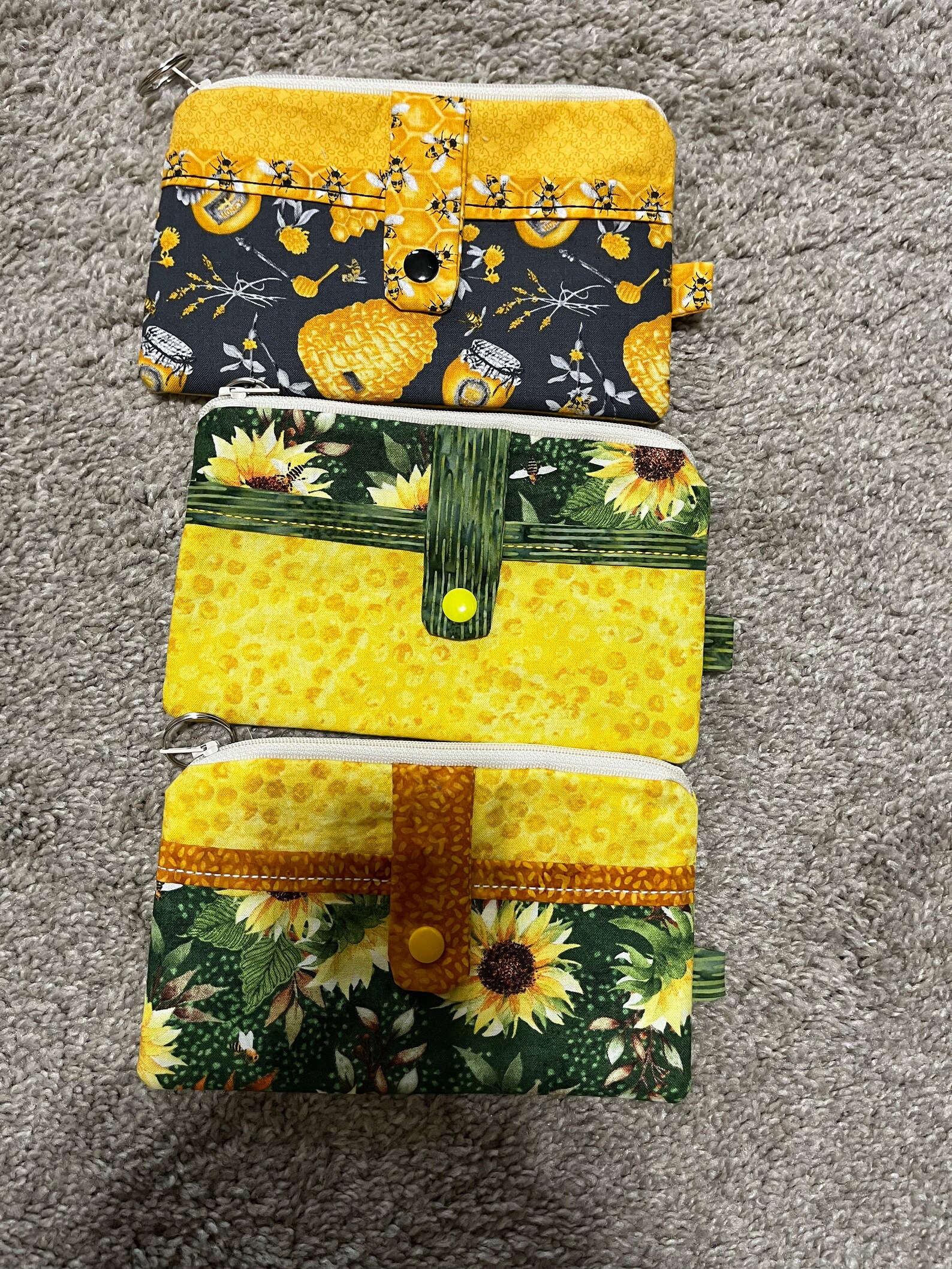 Zipper Cosmetic Bag Lined Small Custom Pocket Fabric Bags 5x8 - Etsy