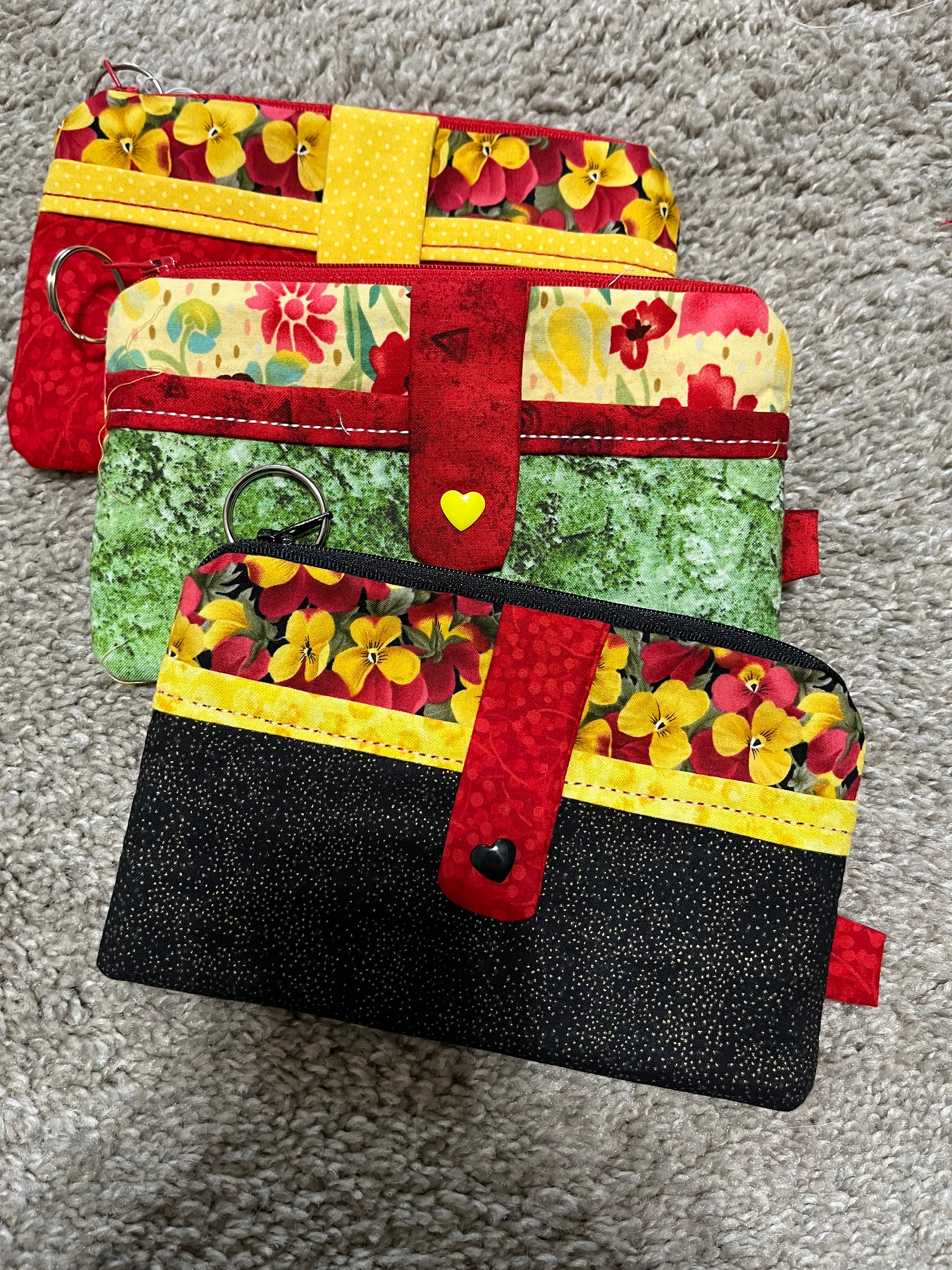 Zipper Cosmetic Bag Lined Small Custom Pocket Fabric Bags 5x8 - Etsy