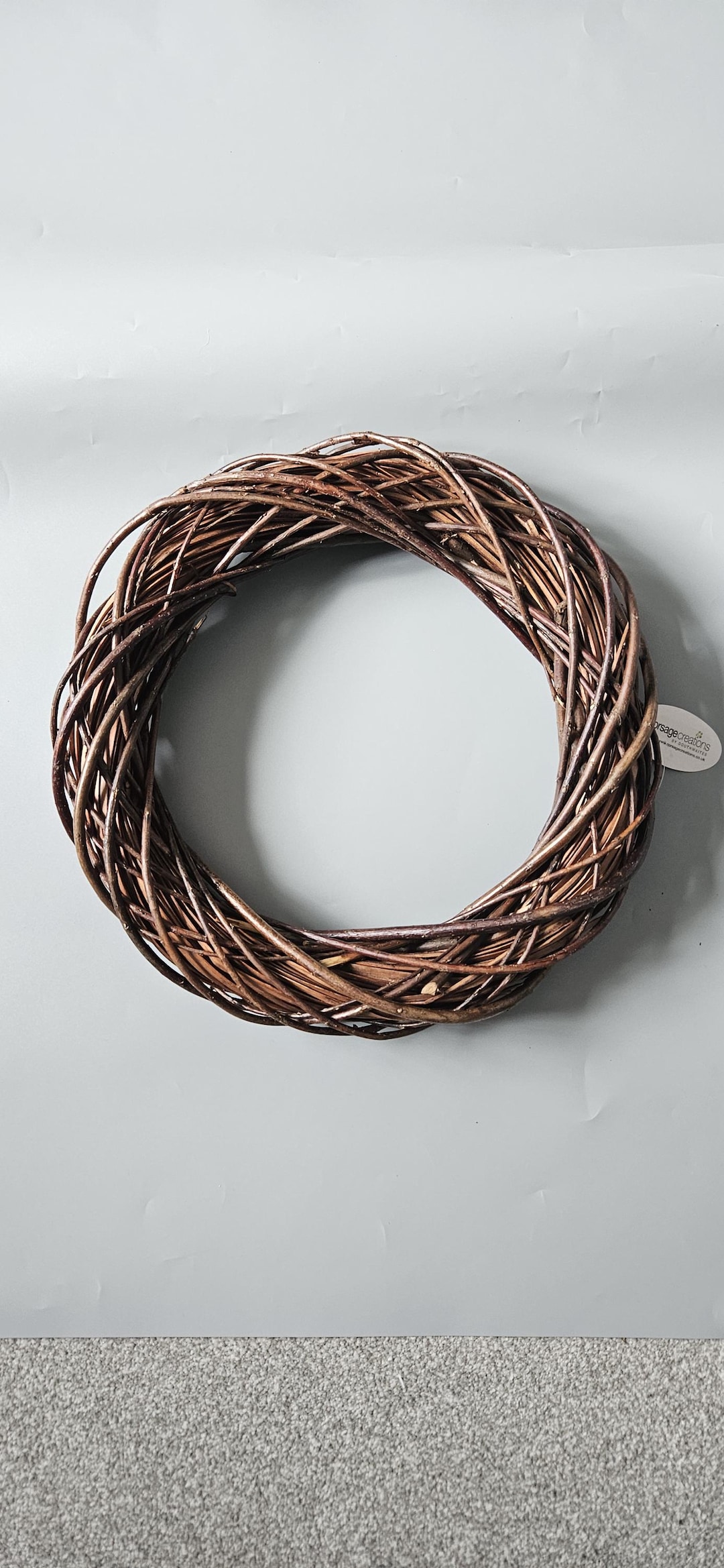 Large Willow Wreath Base, 40cm DIY Craft - Etsy