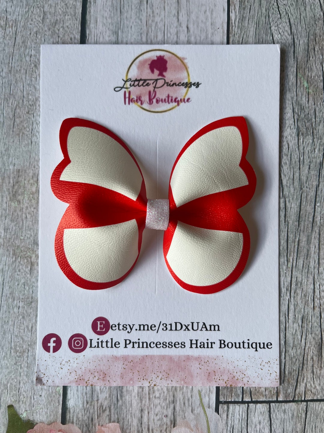 3.5 Euros 2024 Football Butterfly Hair Bow on a Crocodile Clip. - Etsy