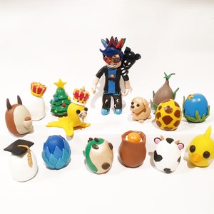 Adopt Me Pets Figures Ancient Dragon,alicorn,butterfly,baku,maneki-neko ...