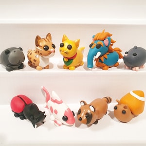 Adopt Me Pets Figures Ancient Dragon,alicorn,butterfly,baku,maneki-neko ...
