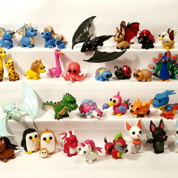 Dragon Adopt Me Figures - Etsy
