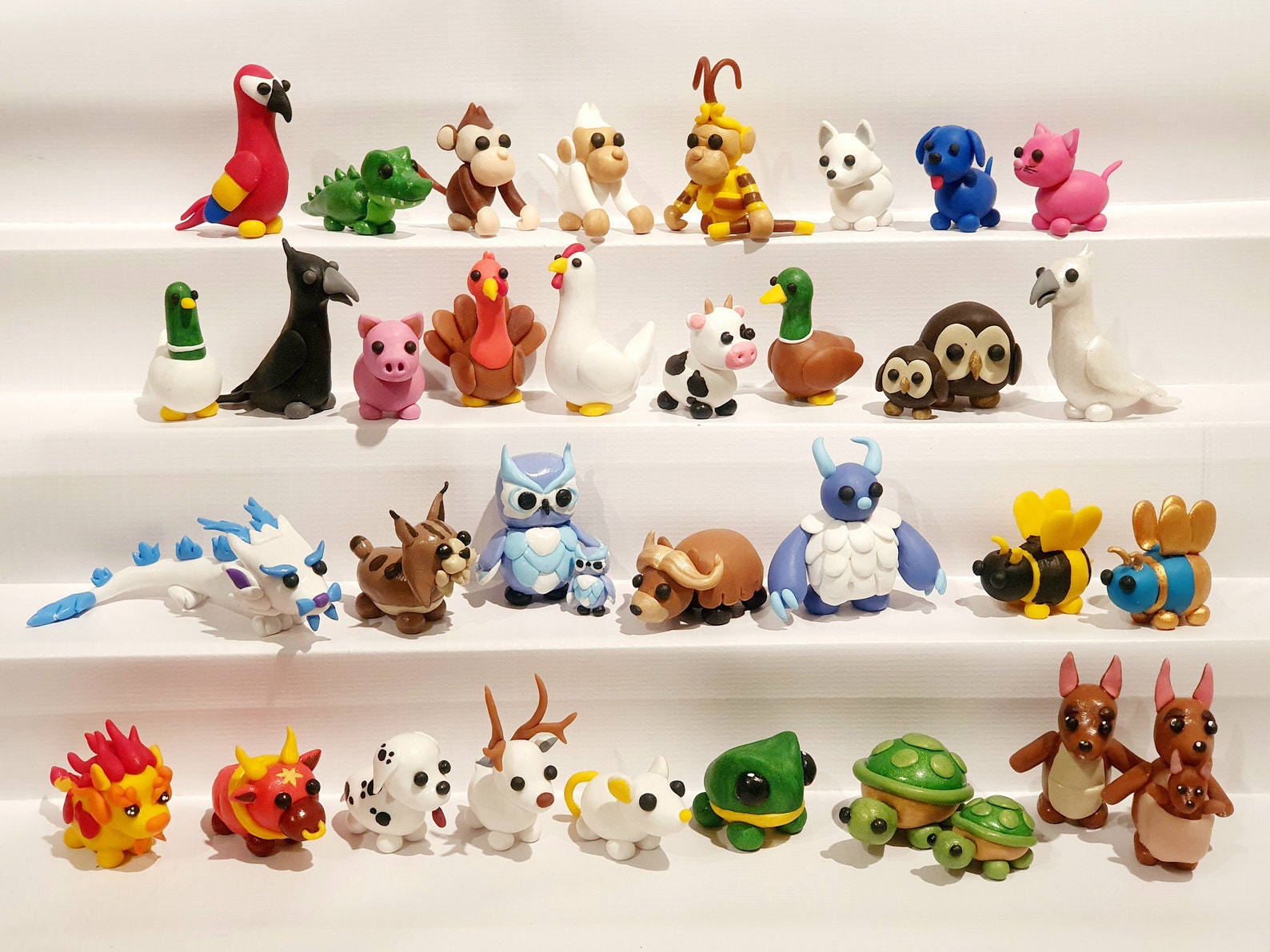 Roblox Adopt Me Pets Figures Parrotqueen Beefrost Furysnow - Etsy Sweden