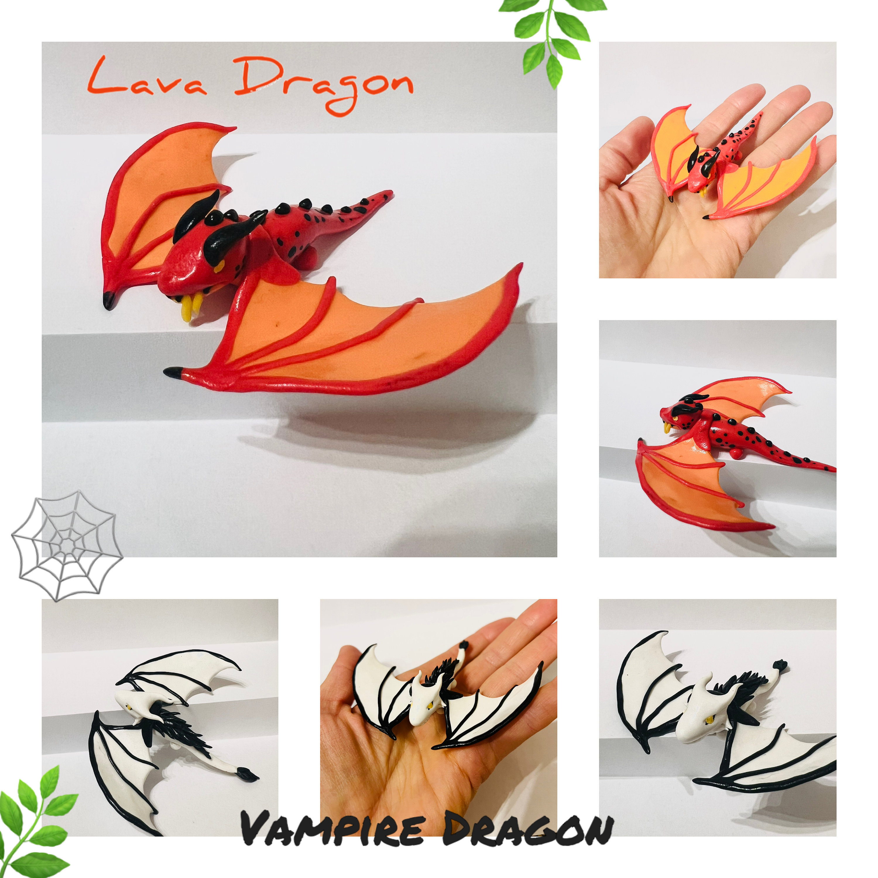 Adopt Me Pets Figures Lava Dragon, Vampire Dragon - Etsy